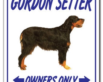 Gordon Setter Sign - Etsy
