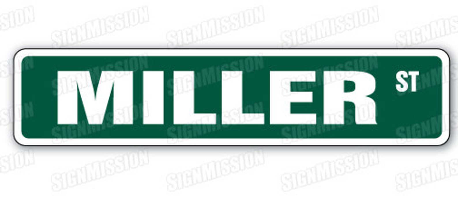MILLER Street Sign Great Gift 100's of Names - Etsy