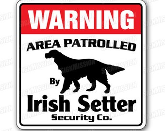 Irish Setter Signs - Etsy