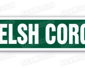 Corgi Warning Sign - Etsy