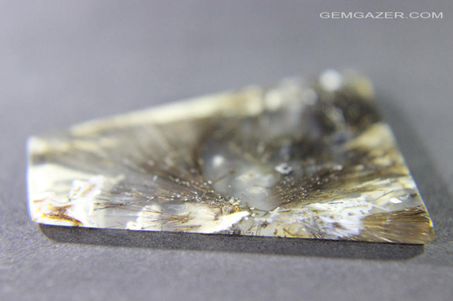 Saddle Rim Sagenitic Agate Cabochon, Oregon USA. 20.32 Carats. - Etsy