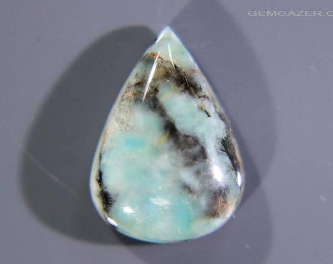 Quartz Cabochon With Garnet Crystal Inclusion, Brazil. 3.63 Carats. - Etsy