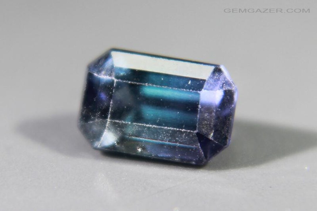 Bi-colour Spinel Gemstone, Purple-blue, Sri Lanka. 0.81 Carat. - Etsy