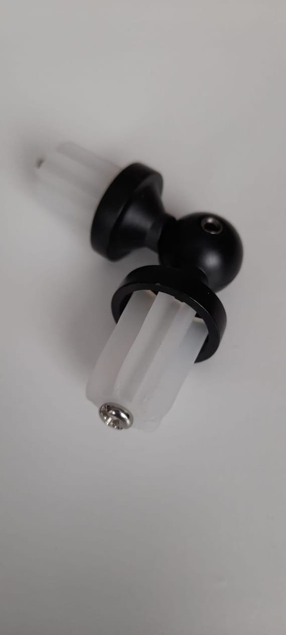 Bay Window Black Curtain Pole Connector 19mm/ 16mm pack of 1 | Etsy