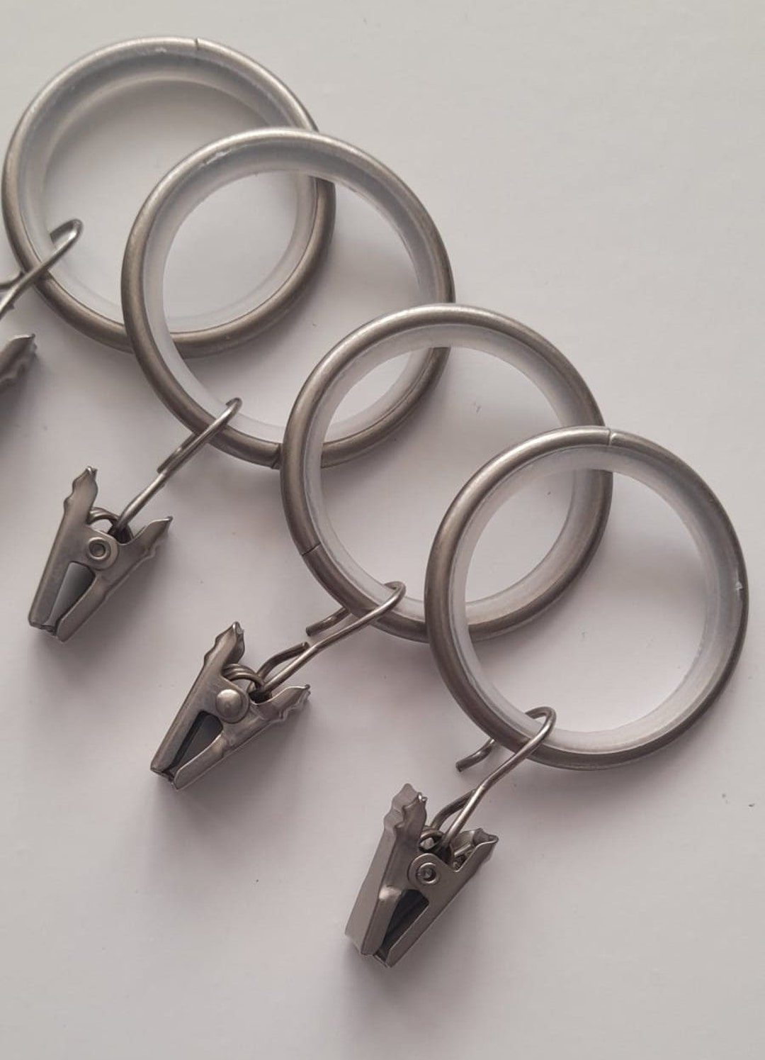 Silent Sliding Curtain Ring Clips Housewarming Gift New House Curtain ...