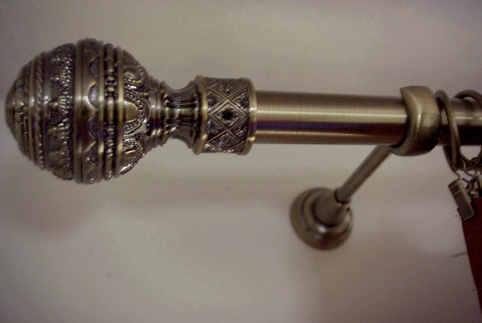 Curtain Pole Finial – Antique Copper / Antique Silver / Shiny Gold ...