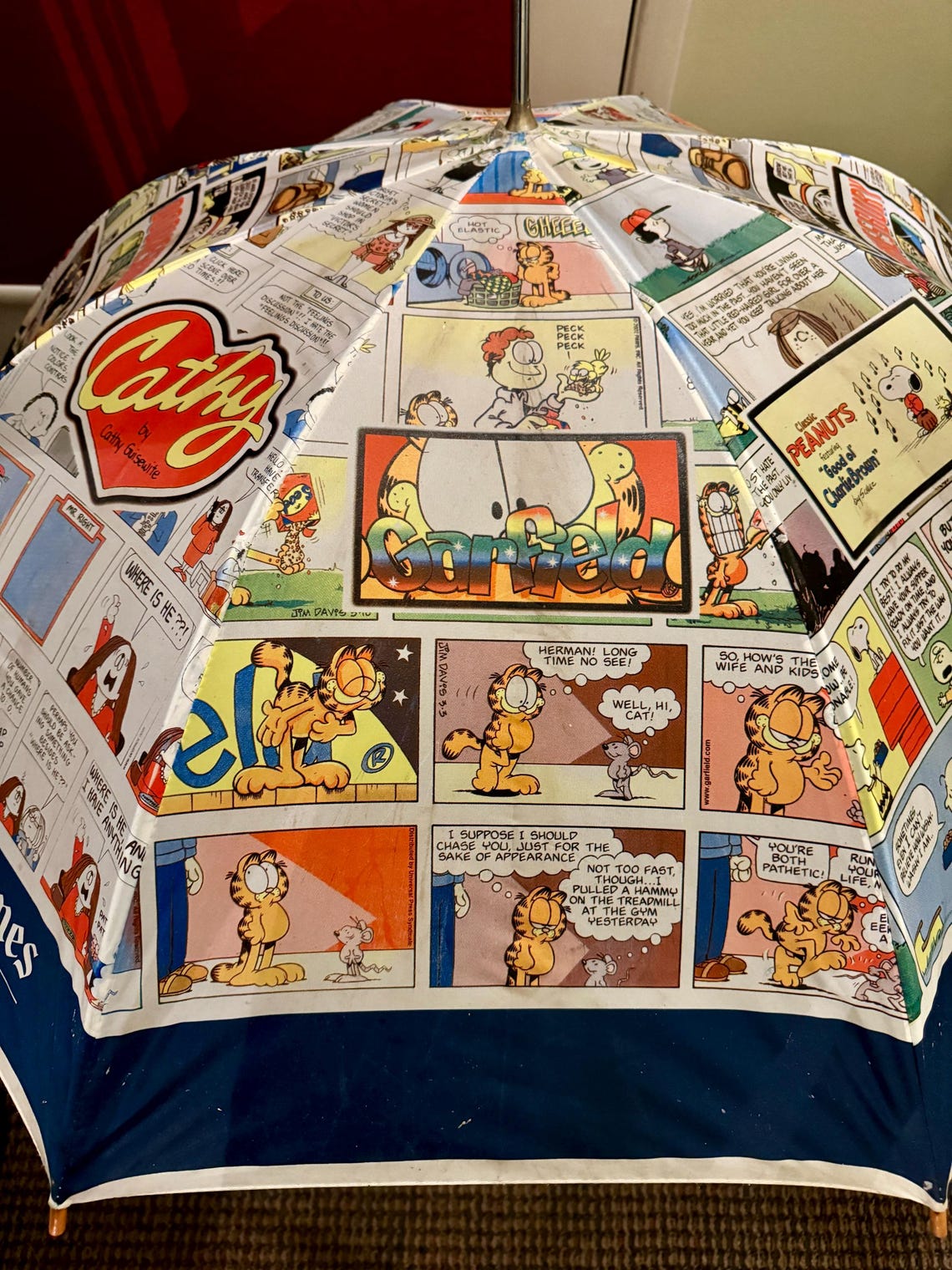 Vintage Seattle Times Comics Umbrella - Etsy