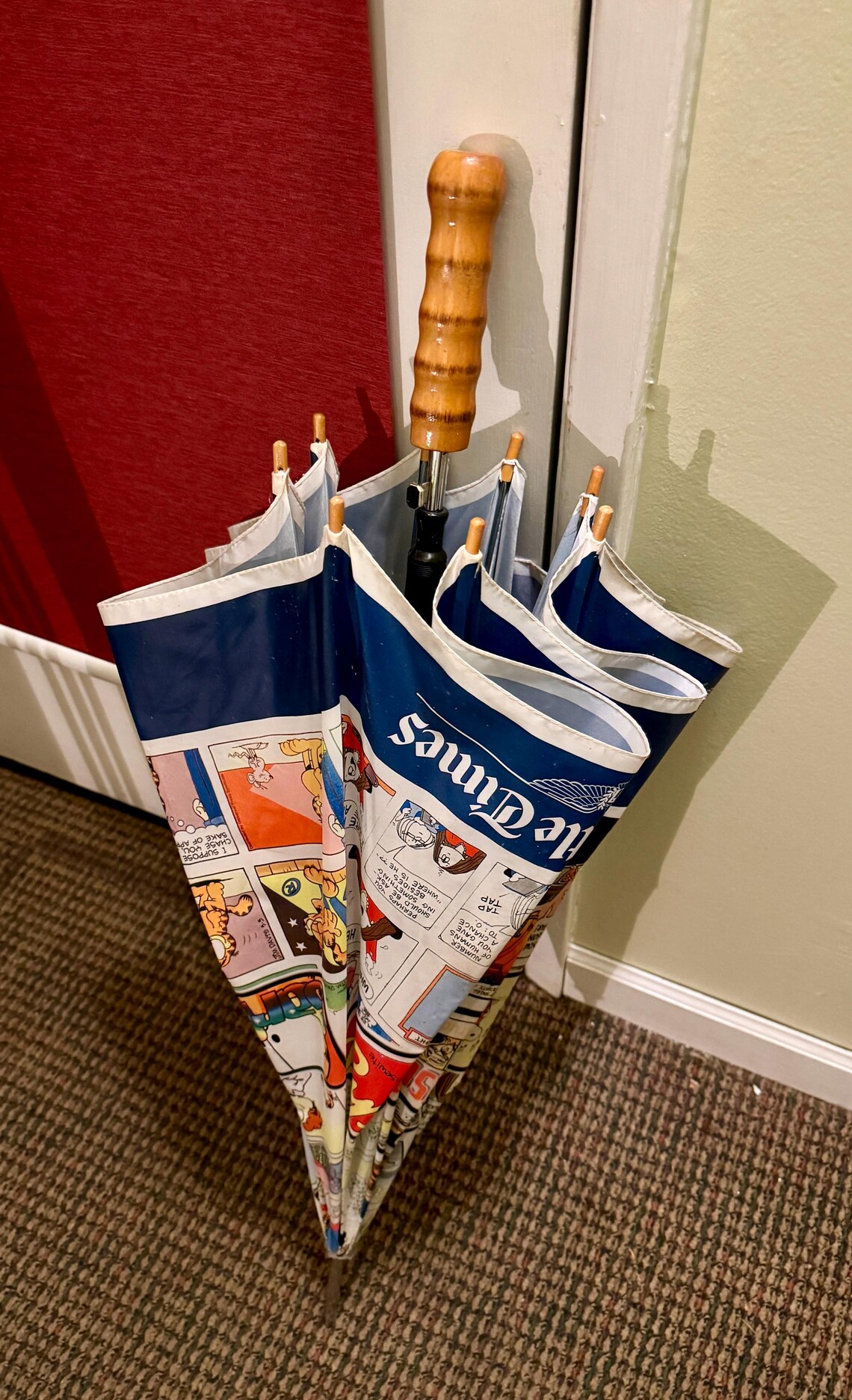 Vintage Seattle Times Comics Umbrella - Etsy