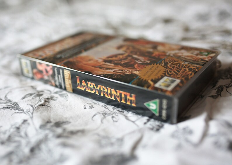 Labyrinth VHS Shoulder Bag, Video Case Handbag, Clutch, Retro, Up ...