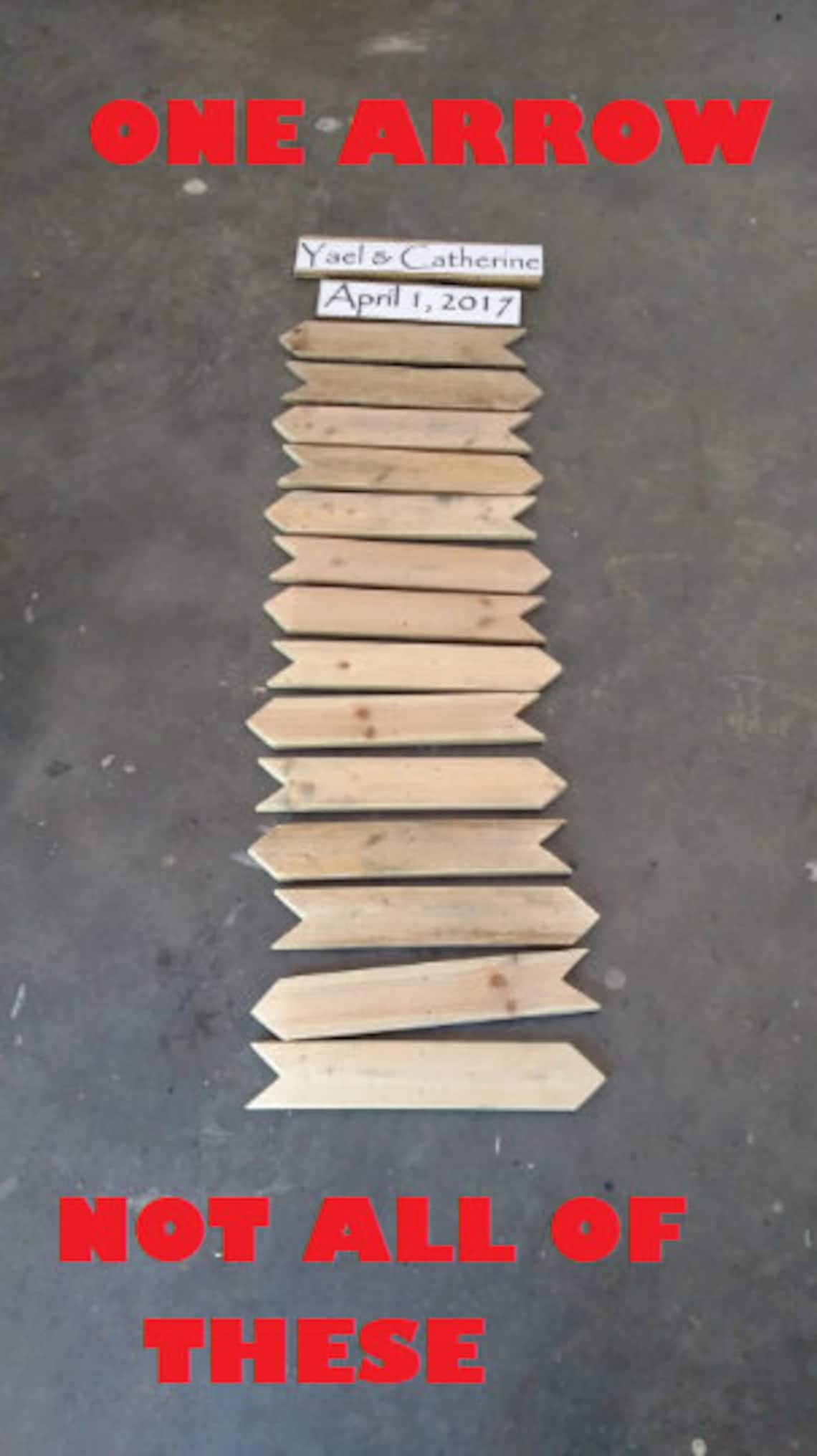 Wood Directional Arrows - Etsy