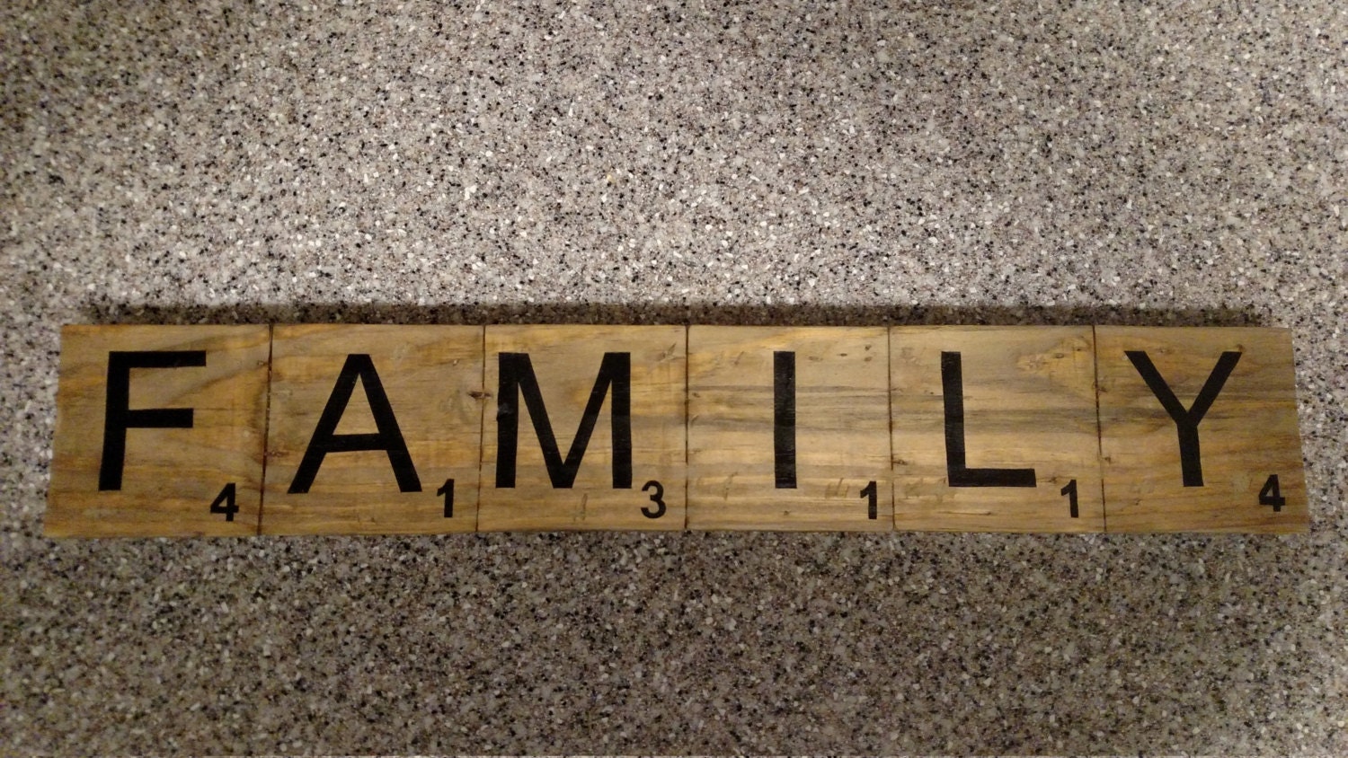 Scrabble Letters for Wall Various Sizes and Colors | Etsy