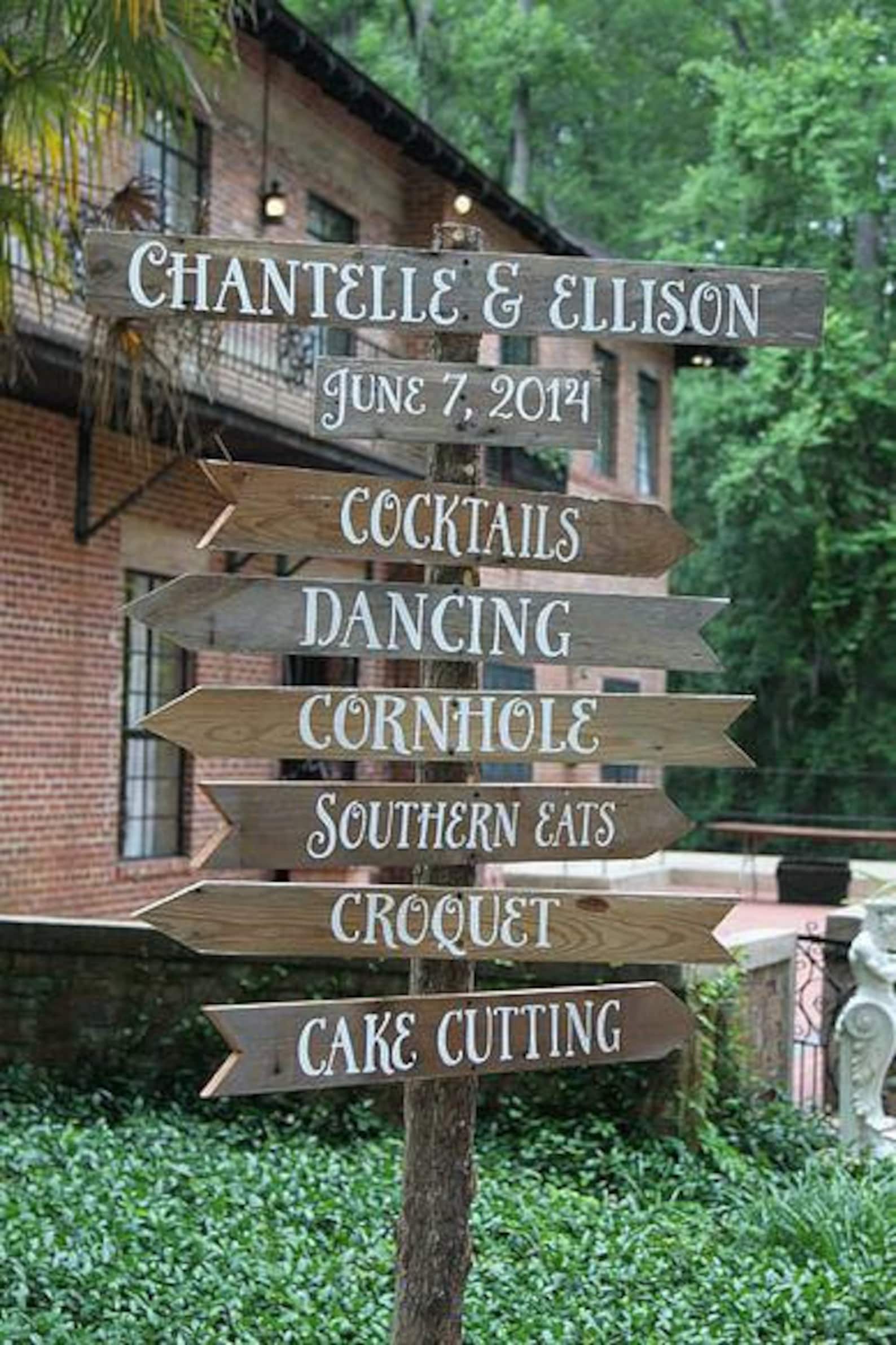 Wood Directional Arrows - Etsy