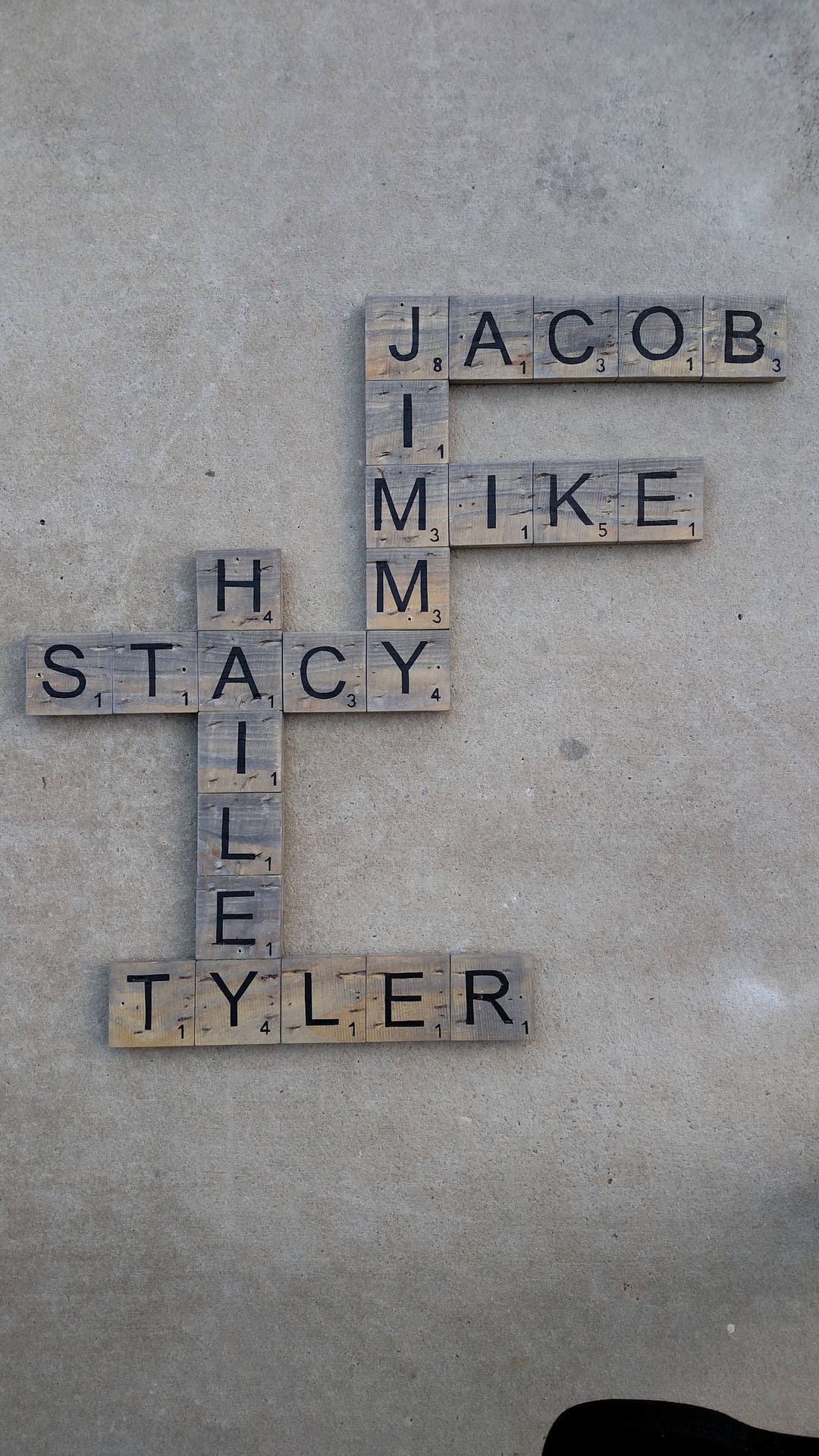 Scrabble Letters for Wall - Various Sizes and Colors - Etsy