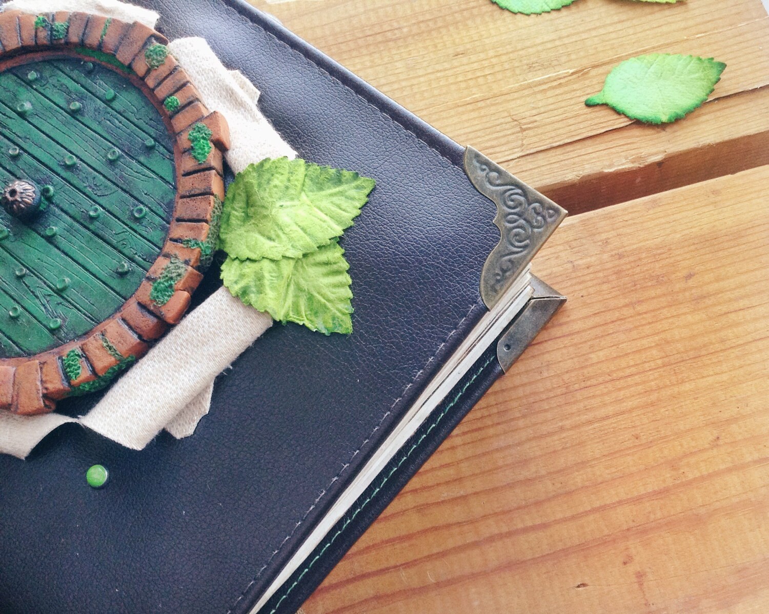 The Hobbit book Black handmade diary lord of the rings | Etsy