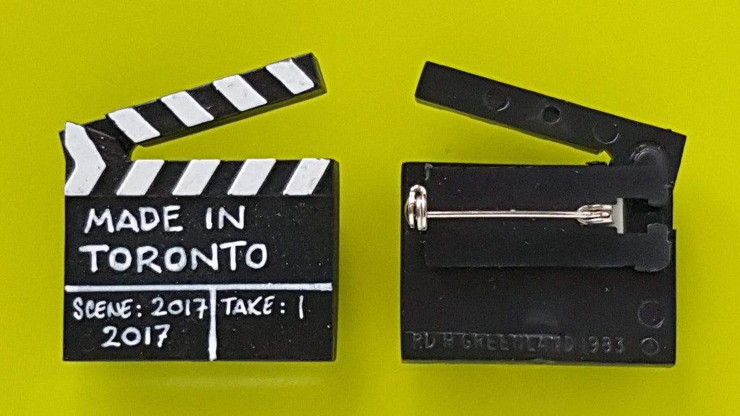 Custom Printed Clapper Badges - Etsy