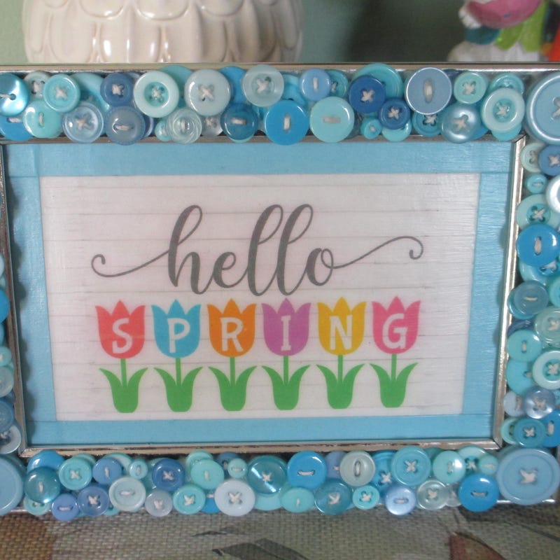 Baby Button Art - Etsy
