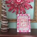 Button Picture Frame/ Purple Buttons/nursery/ Home Decor - Etsy
