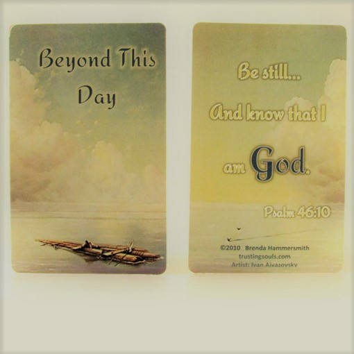 Morning Prayer-prayer Card/beyond This Day Pocket Card With - Etsy