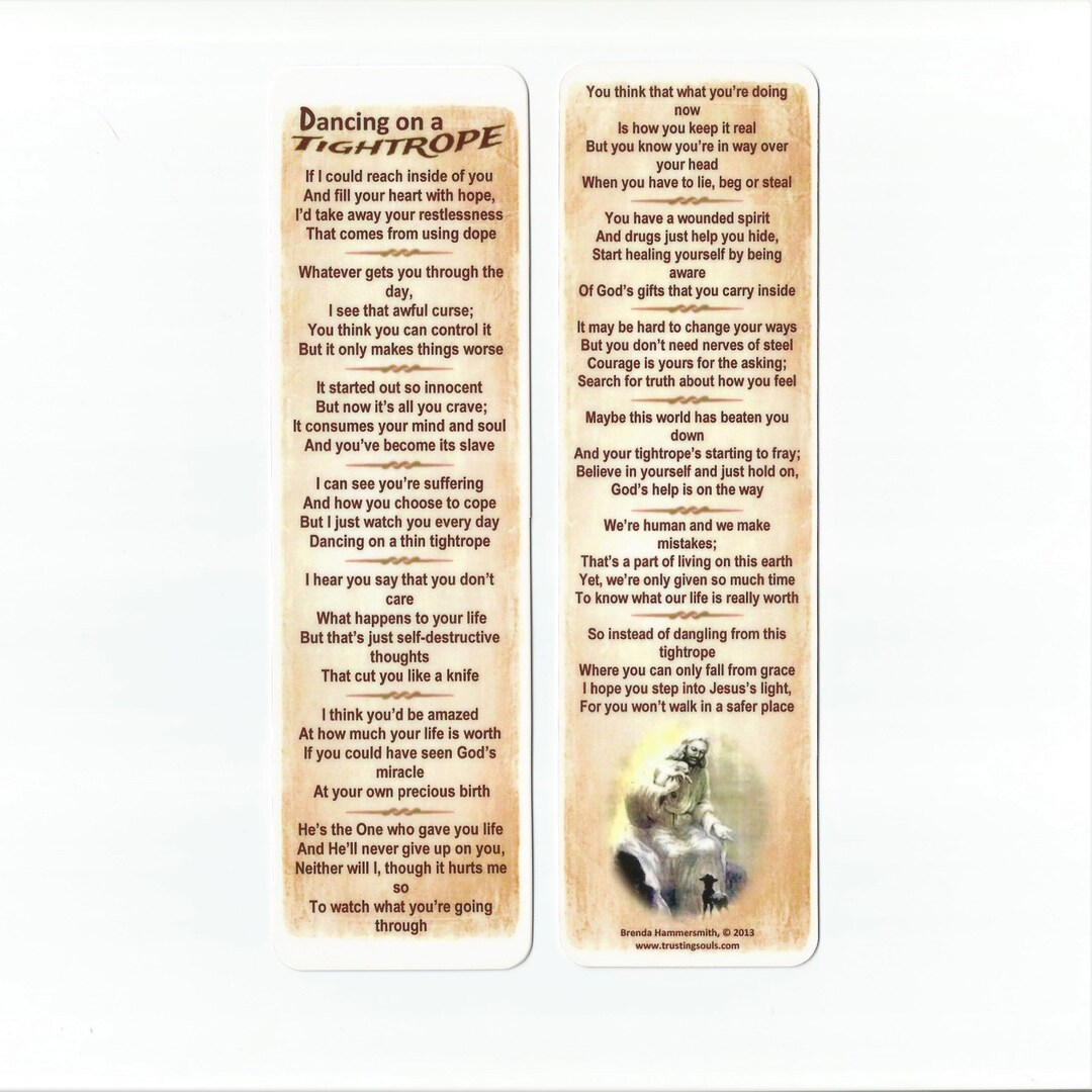 Drug Addiction/intervention Gift NA Prayer Gift Narcotics - Etsy