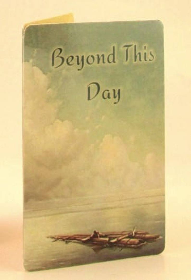 Morning Prayer-prayer Card/beyond This Day Pocket Card With - Etsy