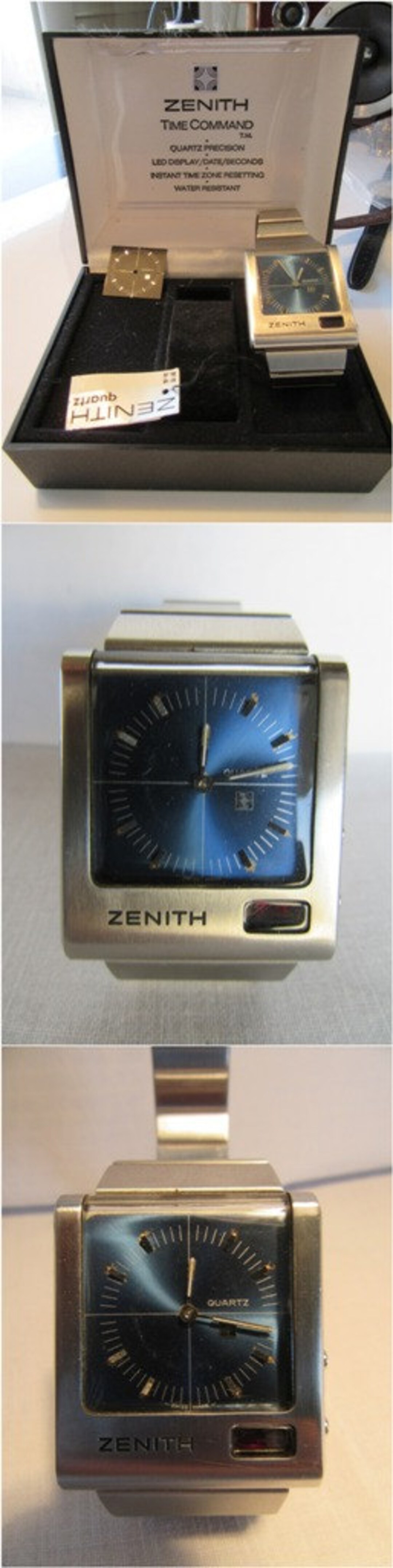 ZENITH Futur F U T U R Vintage R A R E , TIME COMMAND Rare Read Update ...