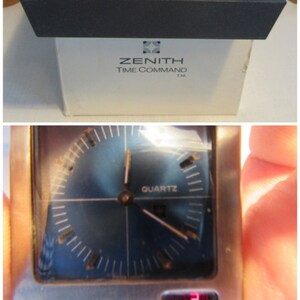 ZENITH Futur F U T U R Vintage R A R E , TIME COMMAND Rare Read Update ...