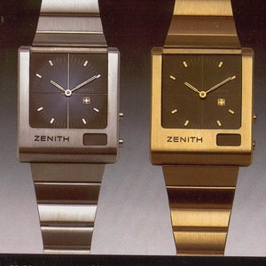 ZENITH Futur F U T U R Vintage R A R E , TIME COMMAND Rare Read Update ...