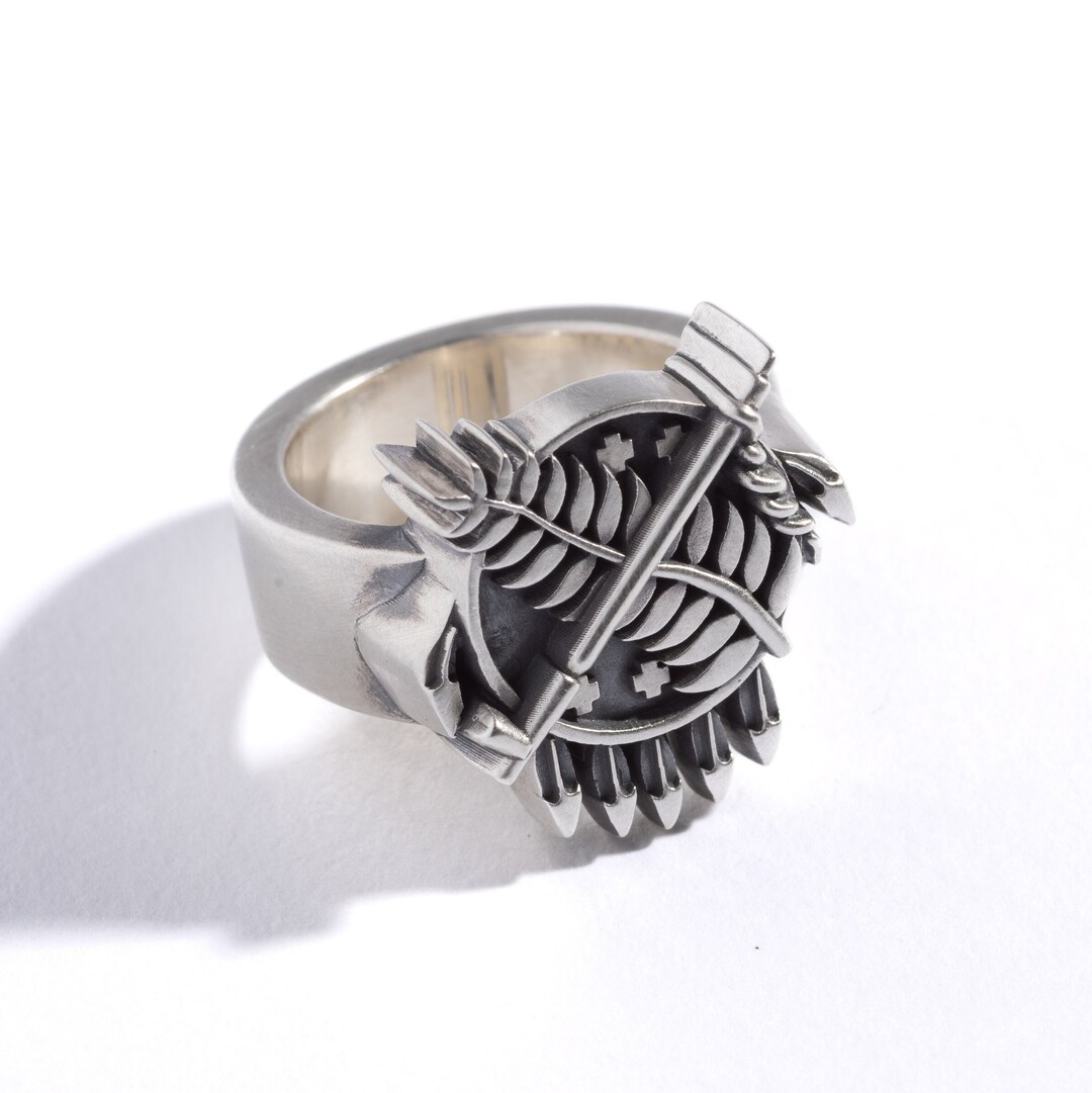 Oklahoma Shield Ring - Etsy