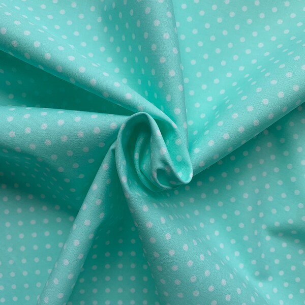 Mint Polka Dot - Etsy