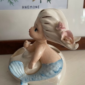 Rare Vintage Lefton Mermaid - Etsy