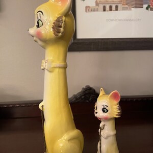 Rare Vintage Chained Cats - Etsy