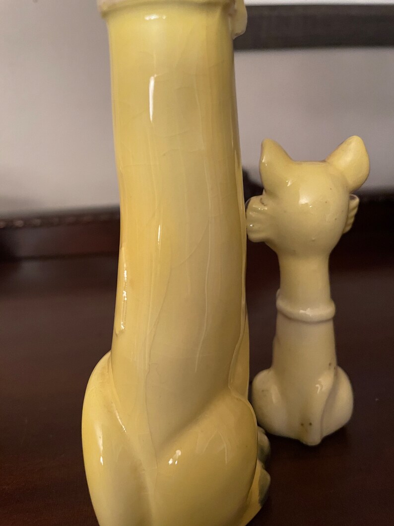 Rare Vintage Chained Cats - Etsy