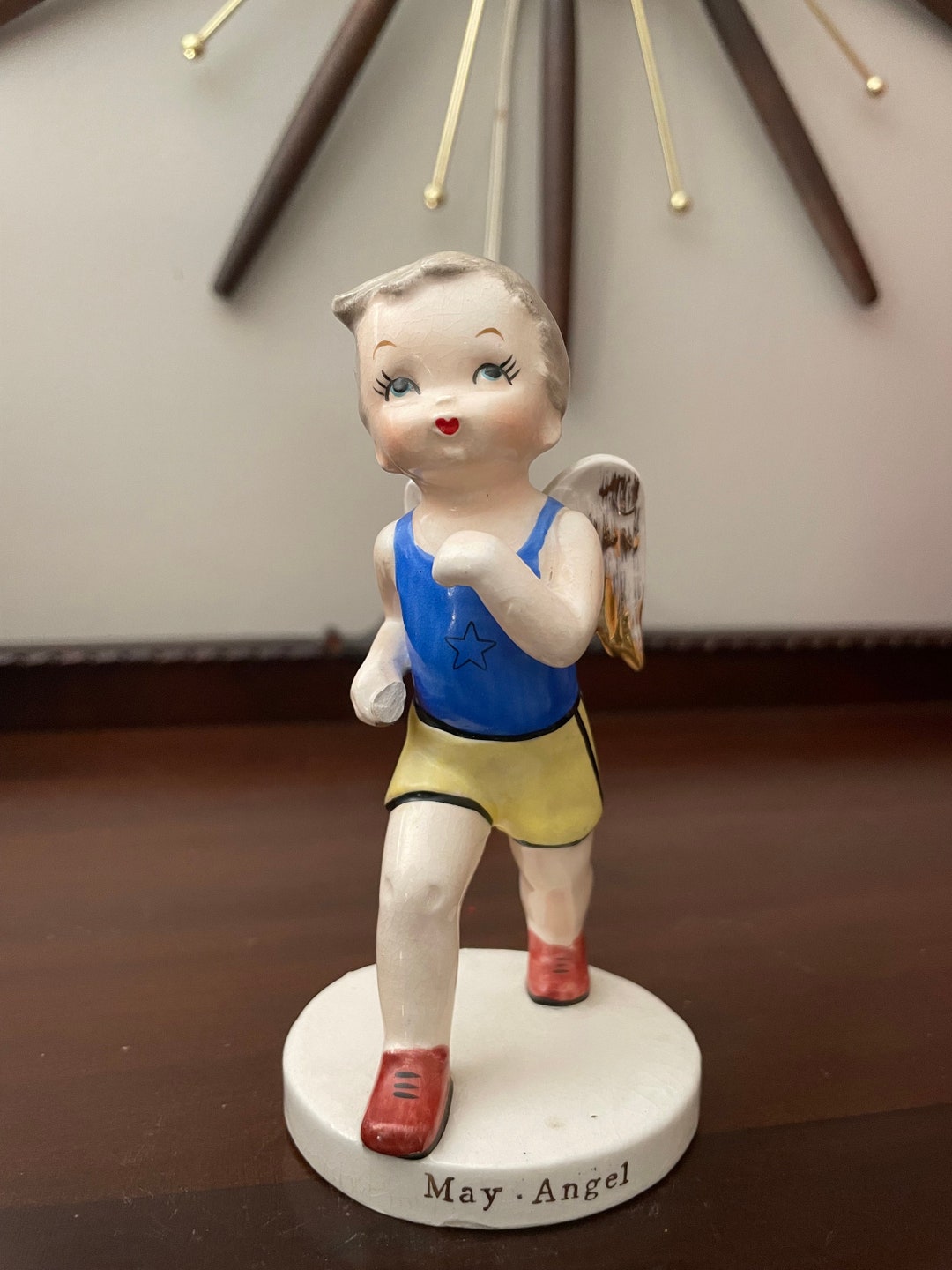 HTF Fine Quality SR May Running Angel - Etsy