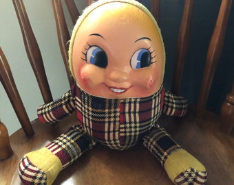 Vintage Humpty Dumpty Doll | Etsy