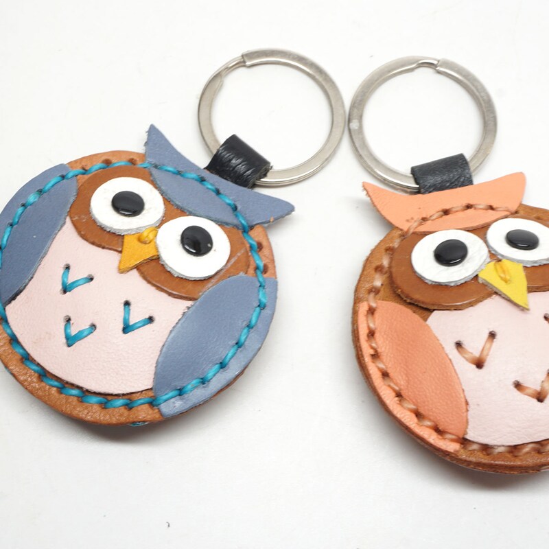 Owl Keychain - Etsy