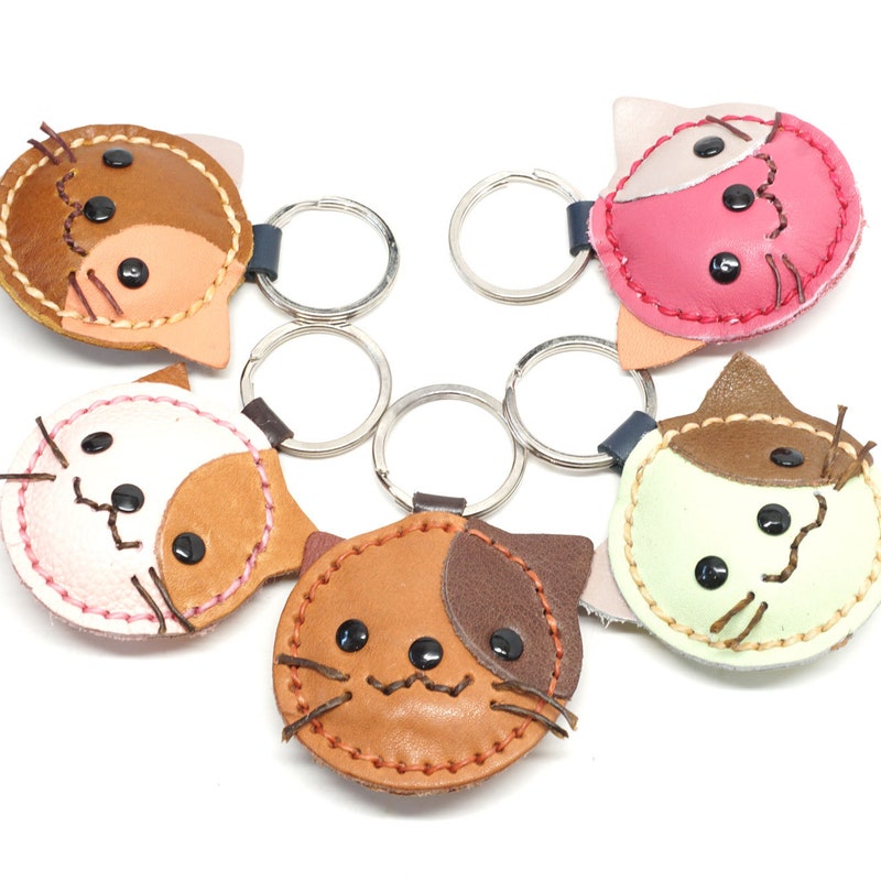 Cat Key Chain - Etsy