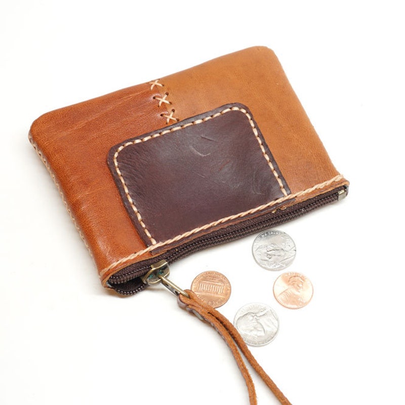 Leather Coin Bag - Etsy