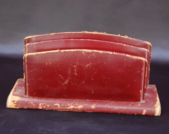 Rare Art Deco Rosewood Letter Holder Stand - Etsy