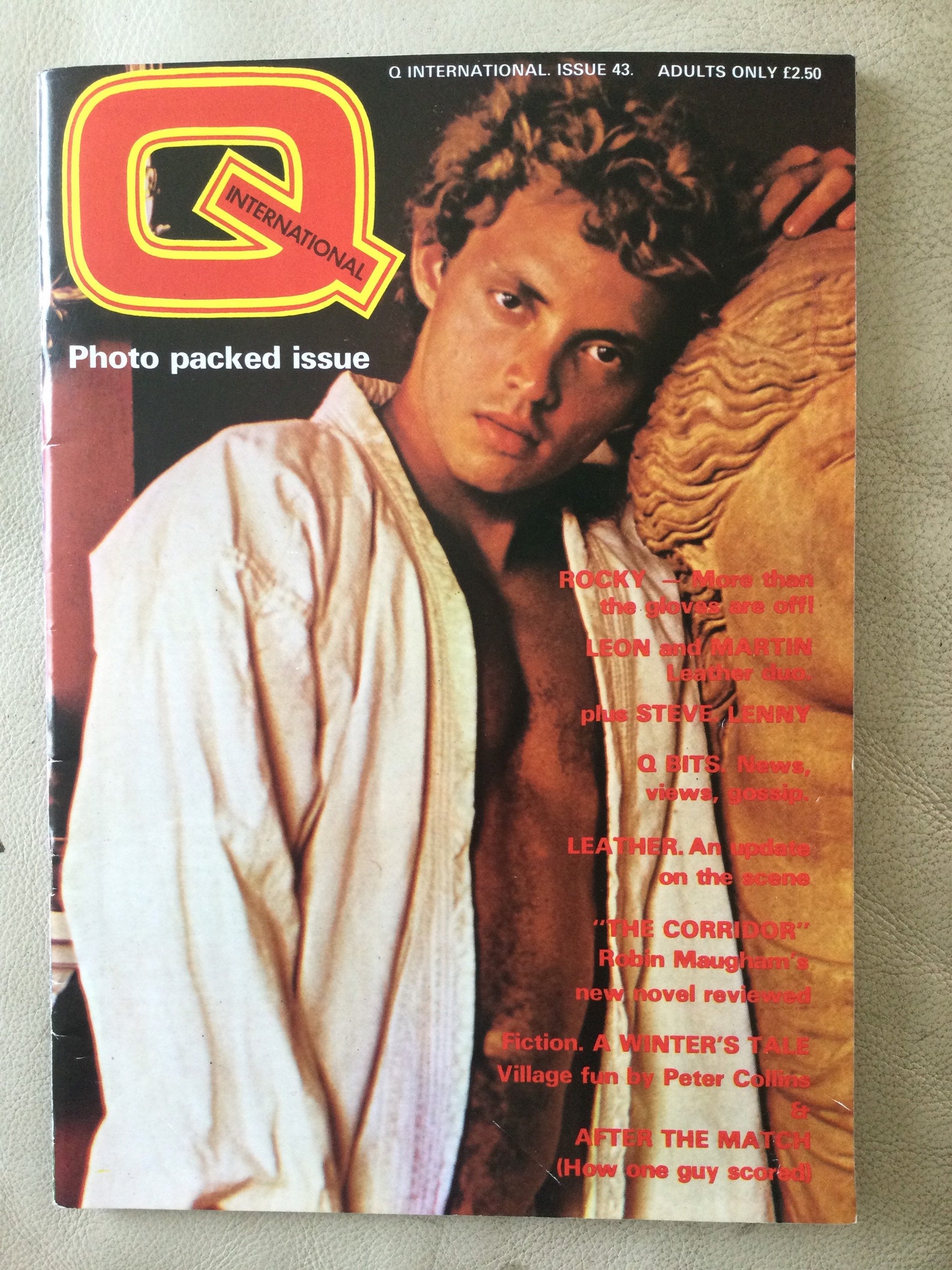 Vintage magazine Q International gay photo & articles magazine | Etsy