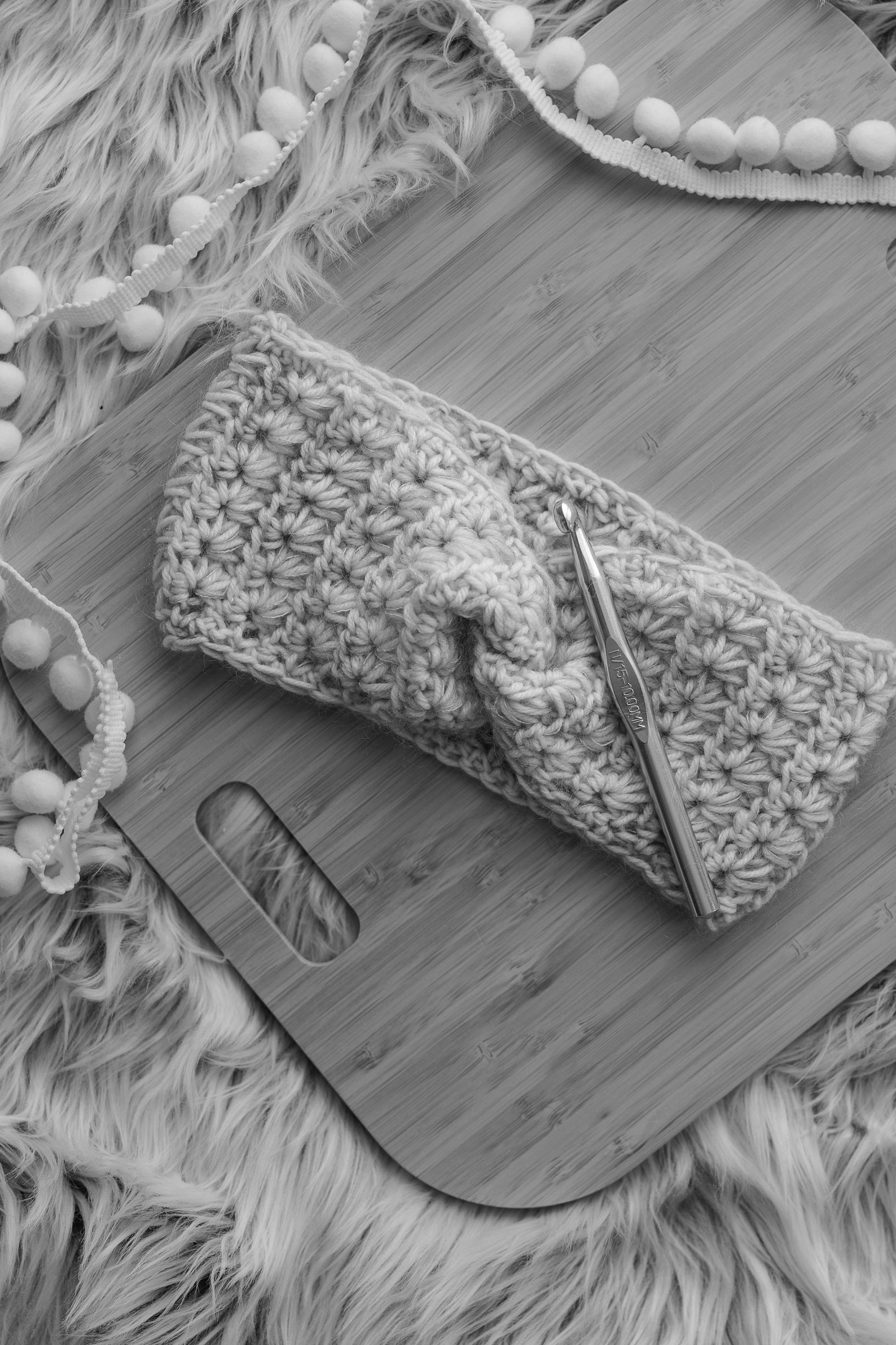 Oh My Fuzzy Stars Mohair Ear Warmer Crochet Pattern - INSTANT DOWNLOAD ...