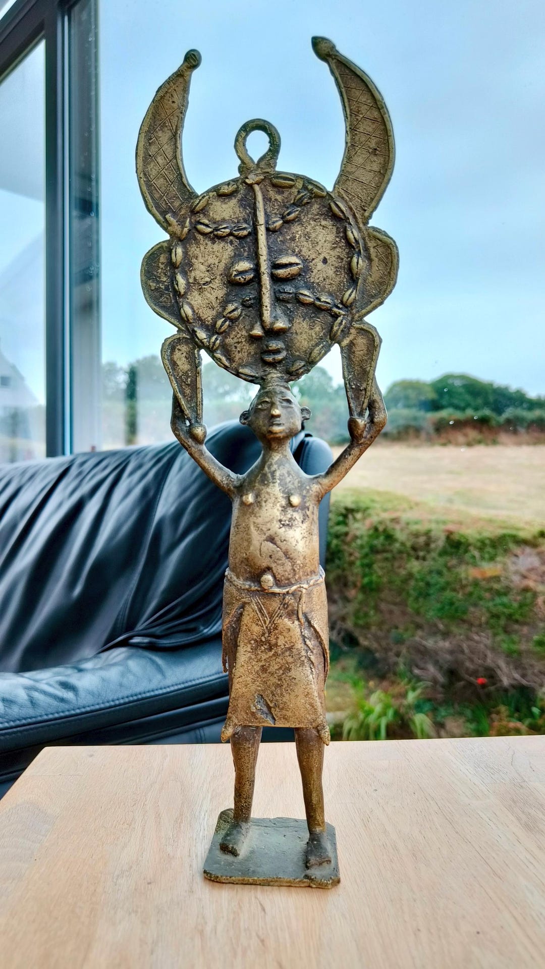 African Bronze Statue - Handcrafted Sculpture - Ethnic Art - Etsy