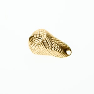 18k Gold Drop Pendant | Modern Pendant for Women | Statement Pendant ...