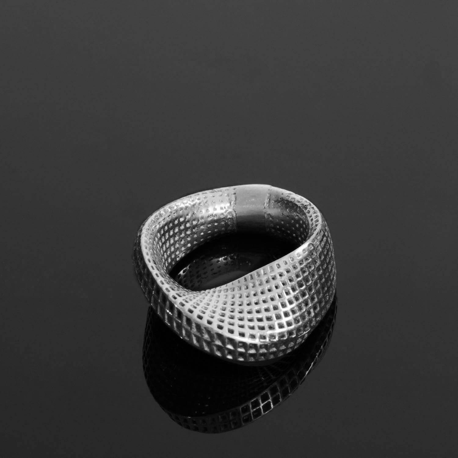 Sterling Silver Ring | Architecture Woman Statement Ring | |modern ...