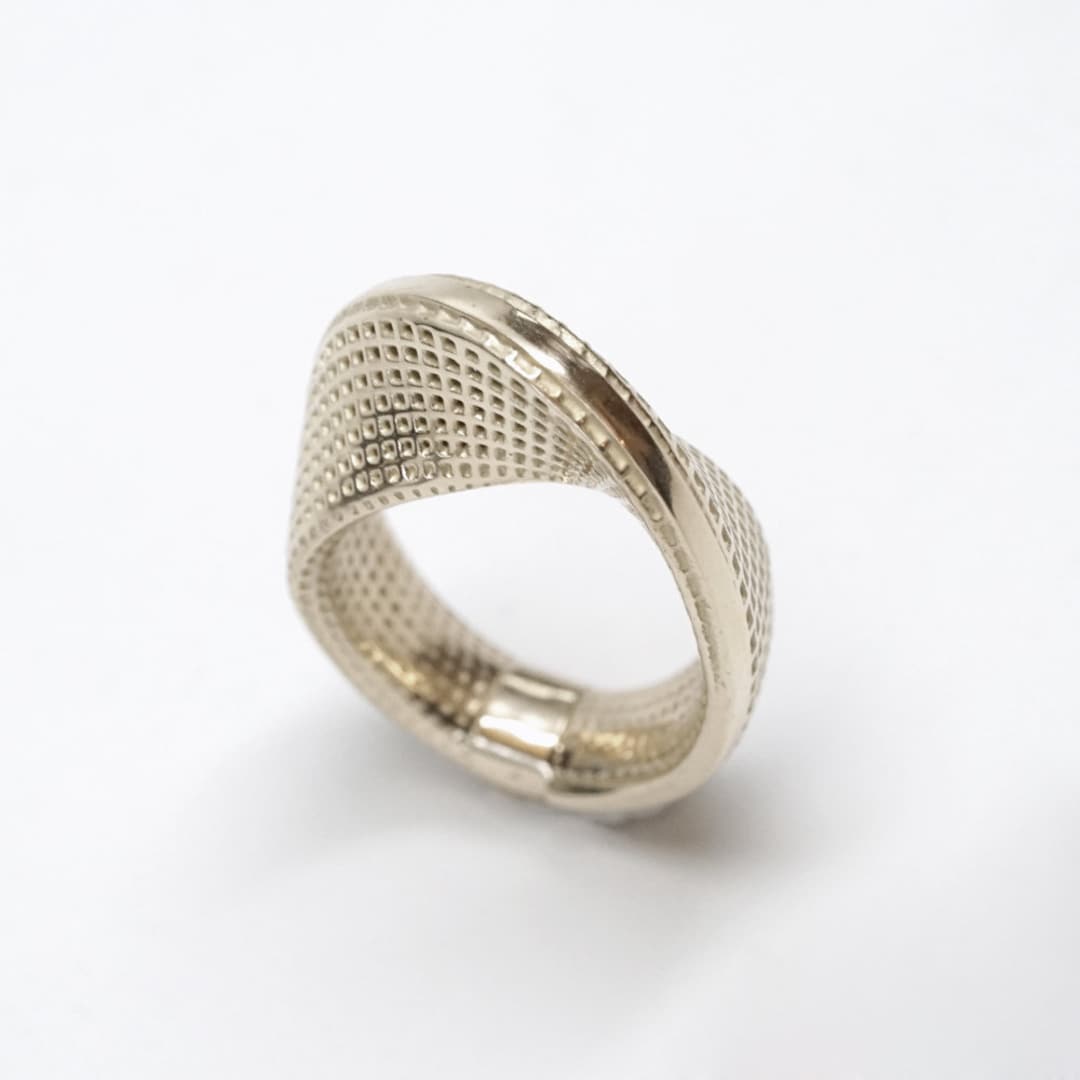 Sterling Silver Mobius Ring |modern Unique Contemporary Ring | Fine ...