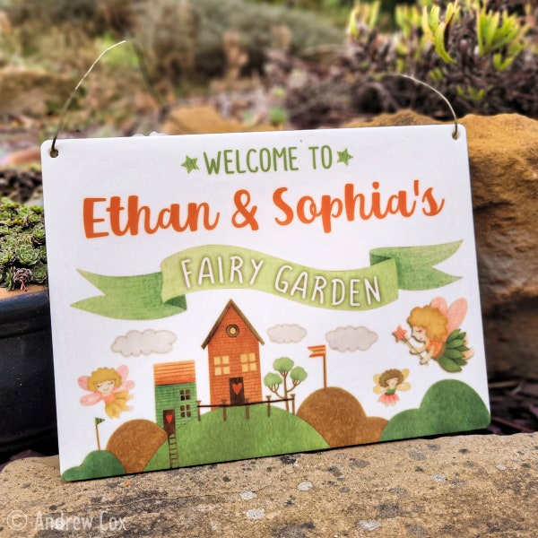 Fairies Welcome Sign - Etsy UK