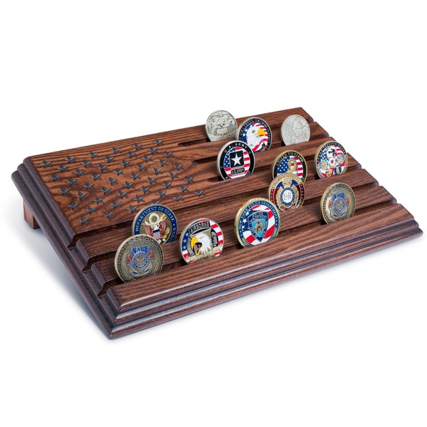 Challenge Coin Display - Etsy