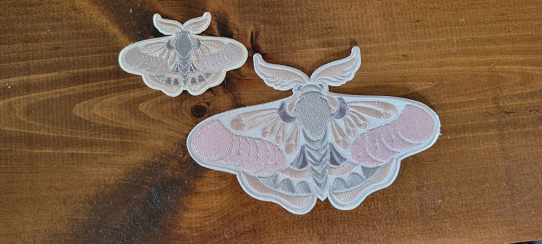 Pastel Moth Patch - Etsy