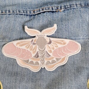 Pastel Moth Patch - Etsy