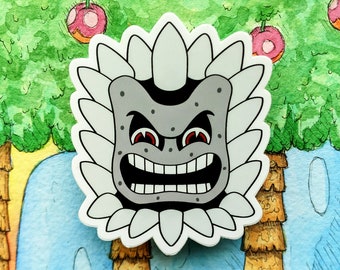 Mario Thwomp Svg - Etsy