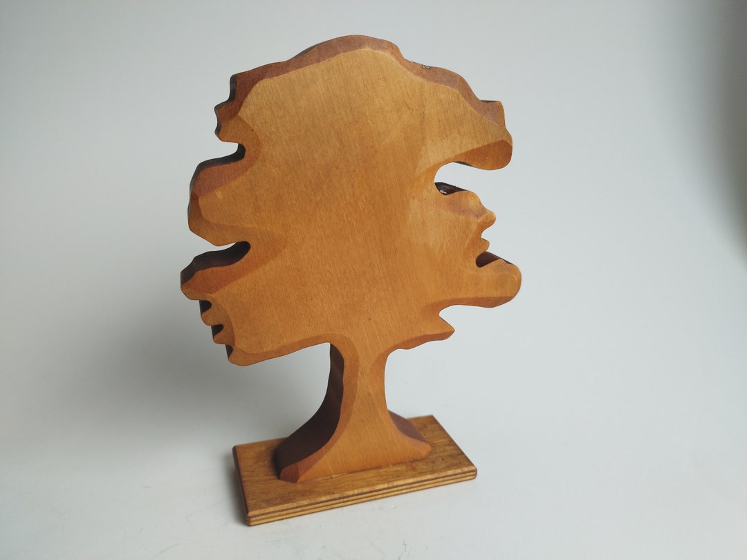 Vintage German Maple Wood Sculpture Tree, AHORN - Etsy